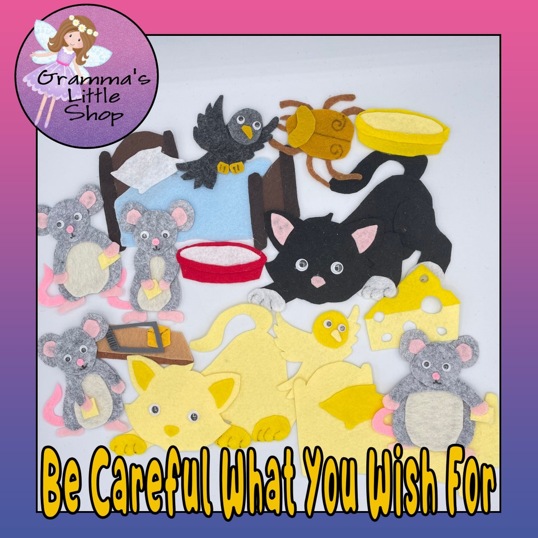 Mouse's Cheesy Dream - Be Careful What You Wish for Felt PDF Pattern ...