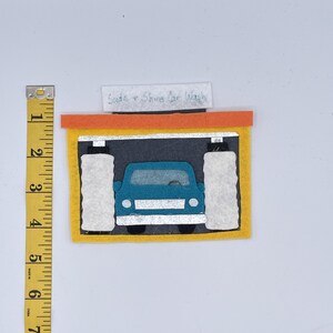 Our Town 3 DIY Patterns for 7 Felt Buildings for Felt Story Board or ...