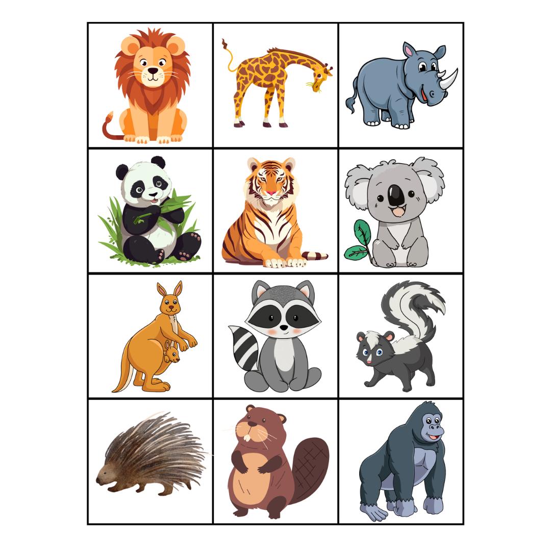 Flisat Habitat Sorting Insert, Animal Habitats (PDF Pattern) - Etsy