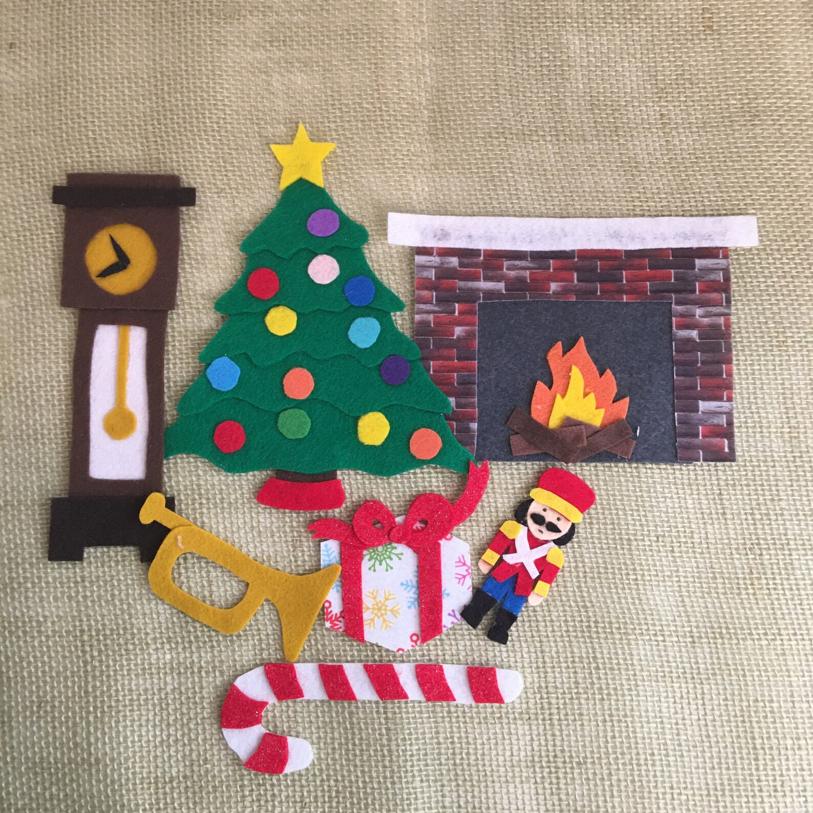 Nutcracker Ballet Felt Board Pattern Nutcracker Felt | Etsy