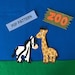 At the Zoo Animals Patterns for Use on a Felt Board or Flannel Board ...