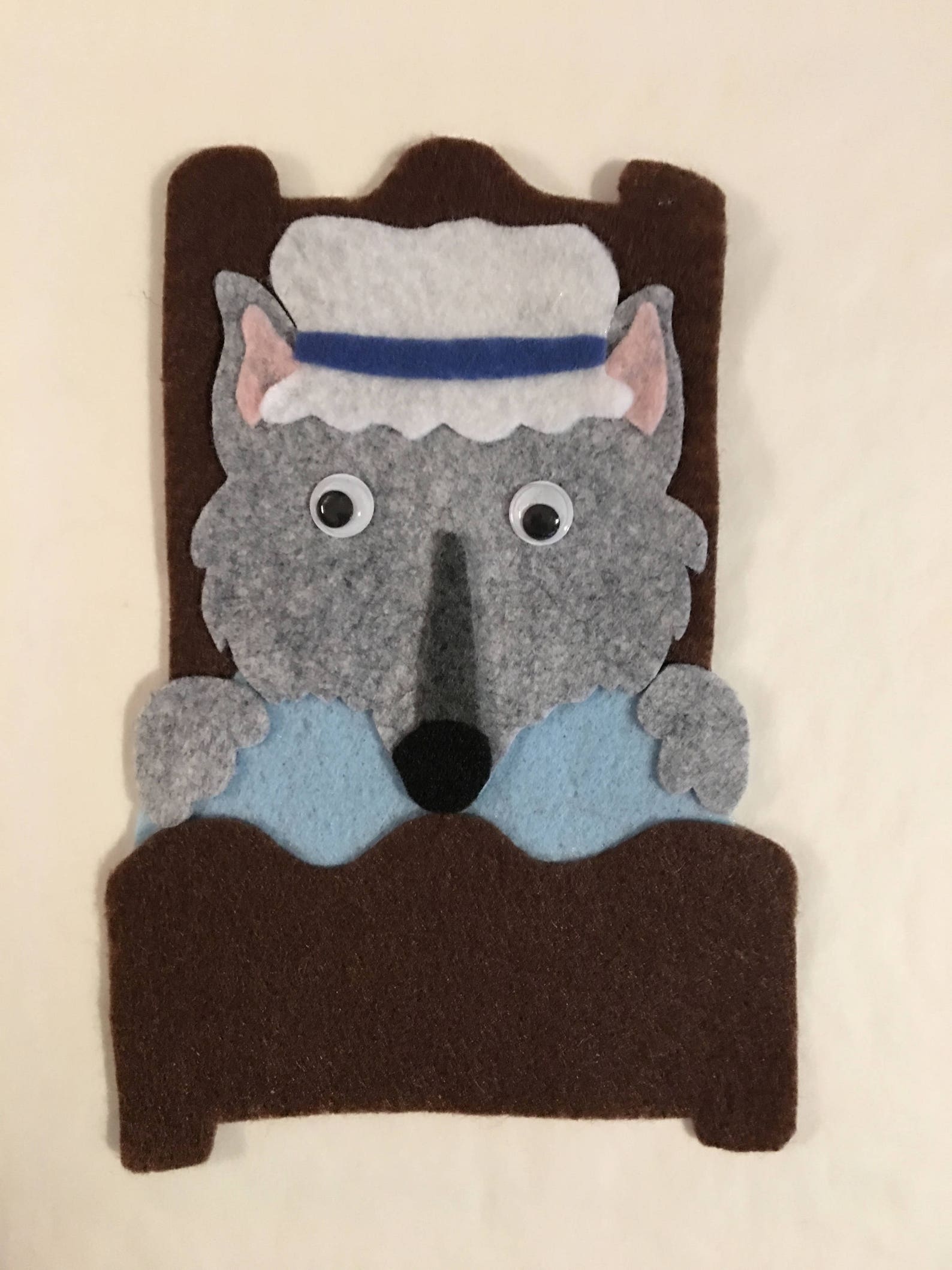 Little Red Riding Hood and the Big Bad Wolf Felt Board Pattern - Etsy ...