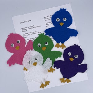 Little Chick Color Teaching Activity - Easy-to-follow Pattern for a Fun ...