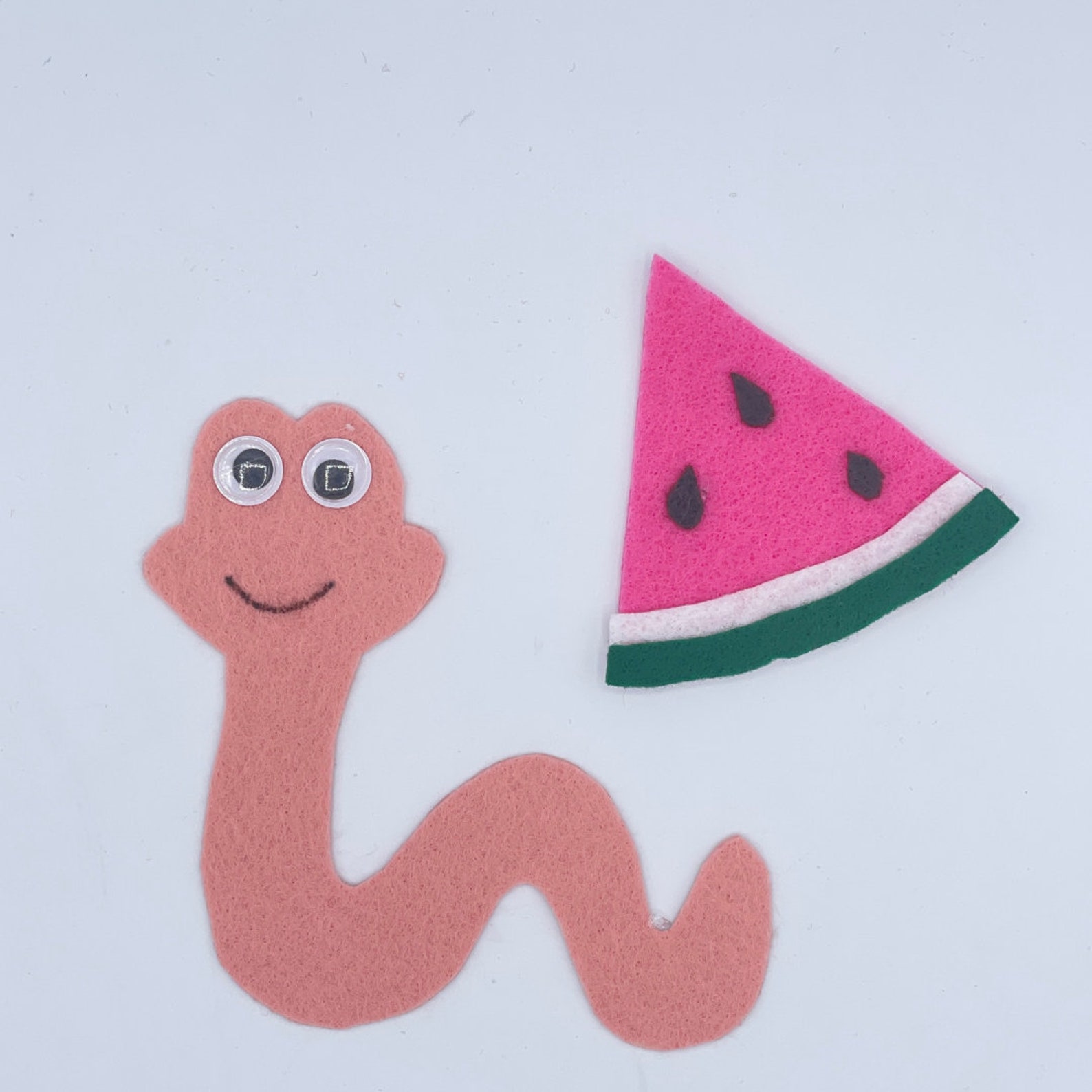 Herman the Worm Felt Story Pattern With Fun Song Lyrics Included - Etsy