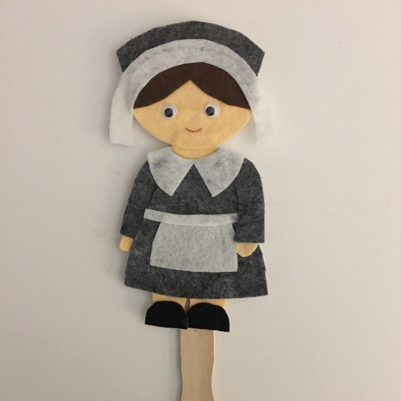 Thanksgiving Puppet Patterns, Native Americans, Pilgrims and Turkey ...