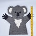 Koala Hand Puppet Pattern, PDF Pattern for Hand Puppet, Puppet Sewing ...