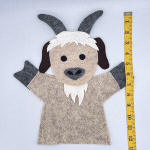 Goat Hand Puppet Pattern, PDF Pattern for Hand Puppet, Puppet Sewing ...
