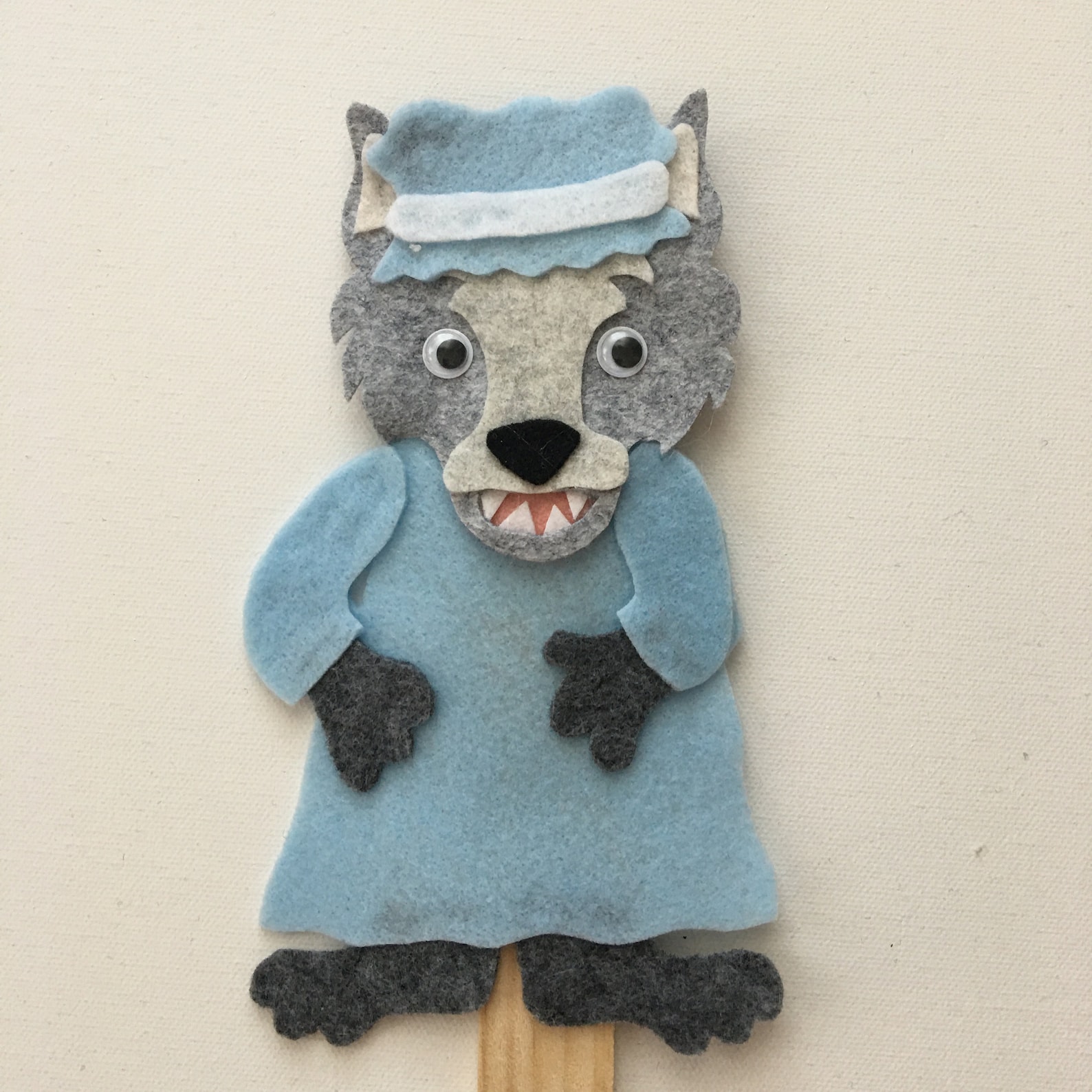 Red Riding Hood Puppet Pattern Puppet on a Stick PDF - Etsy