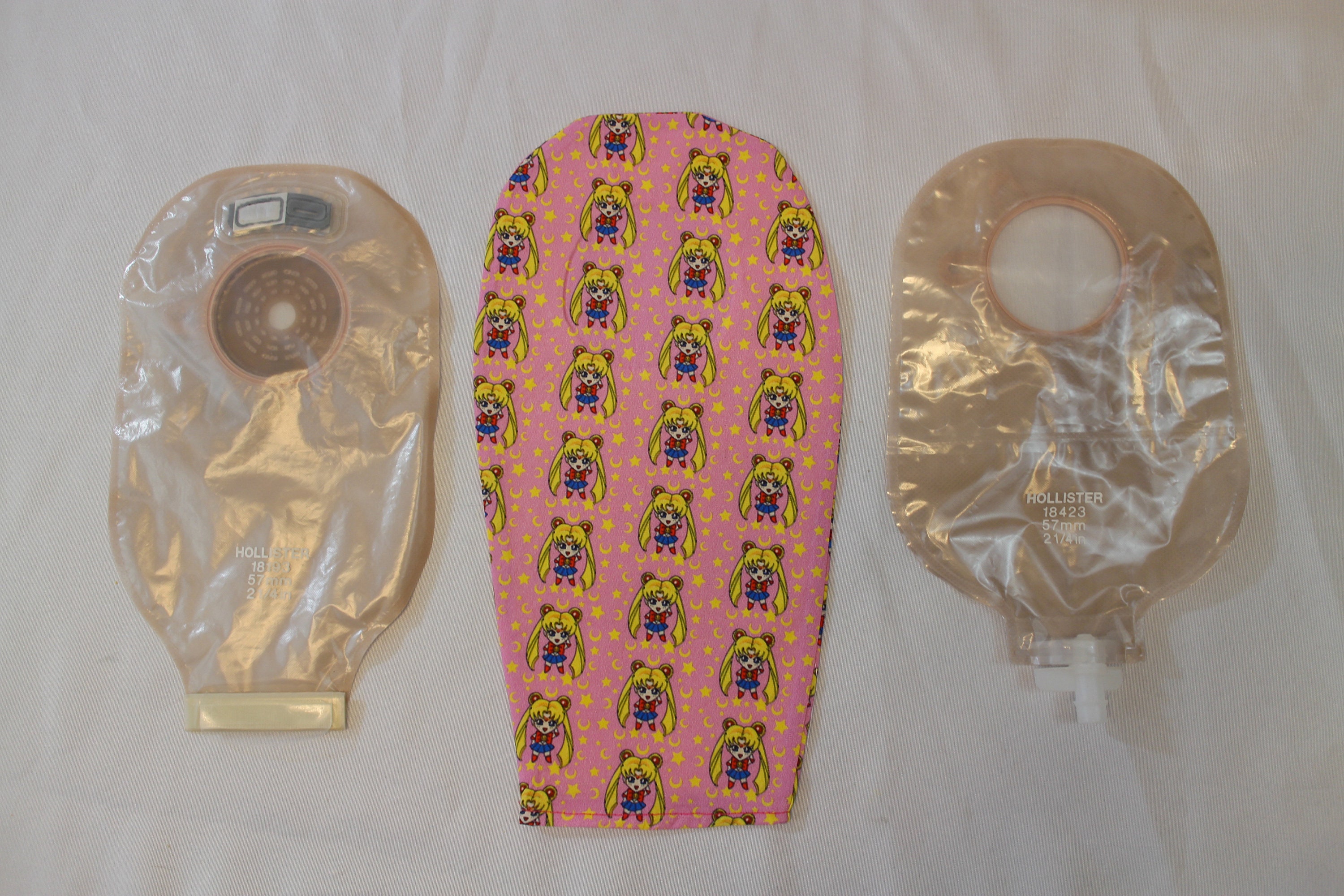 Open Bottom Sailor Moon Ostomy Bag Cover Stoma Colostomy Pouch - Etsy ...