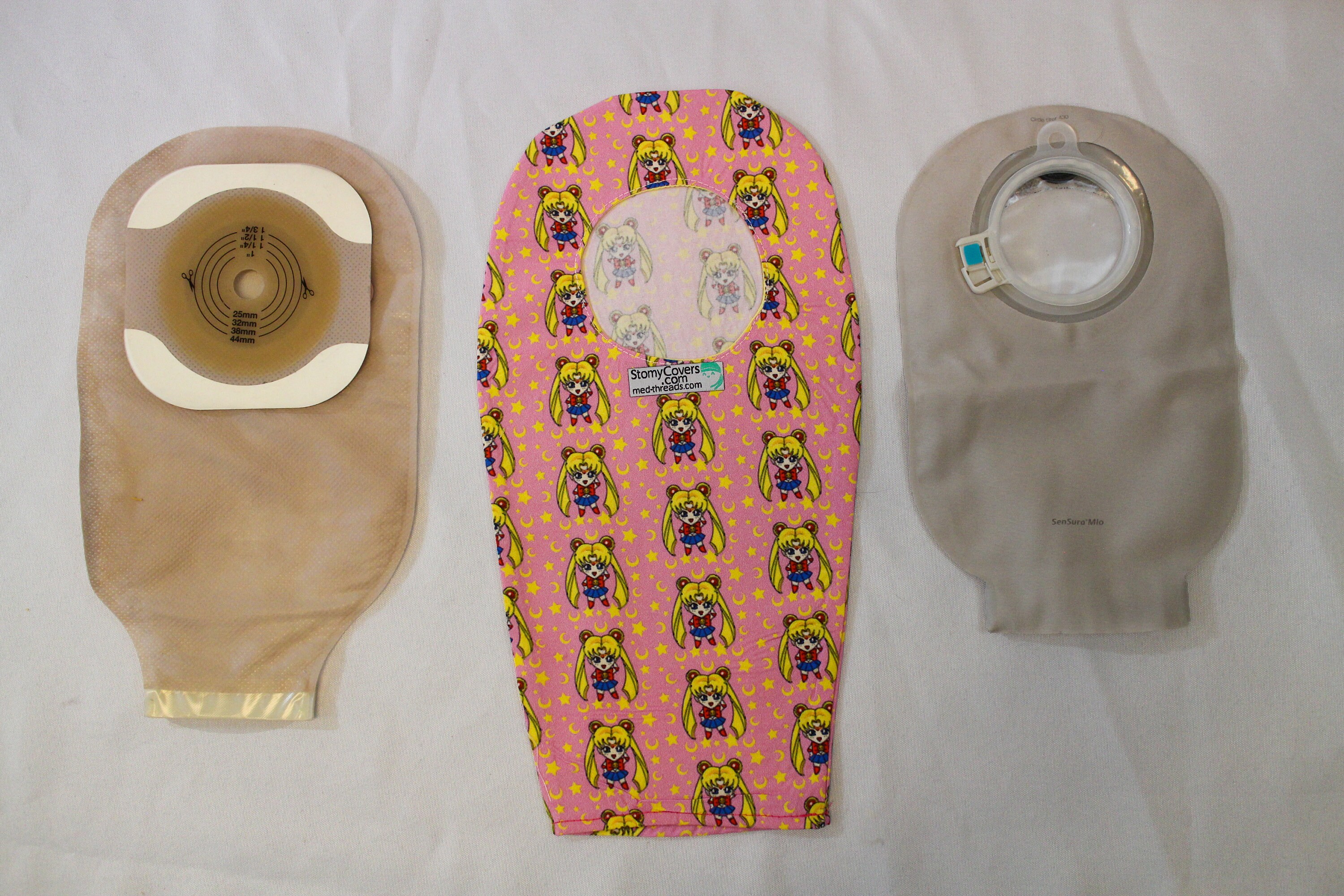 Open Bottom Sailor Moon Ostomy Bag Cover Stoma Colostomy Pouch - Etsy ...