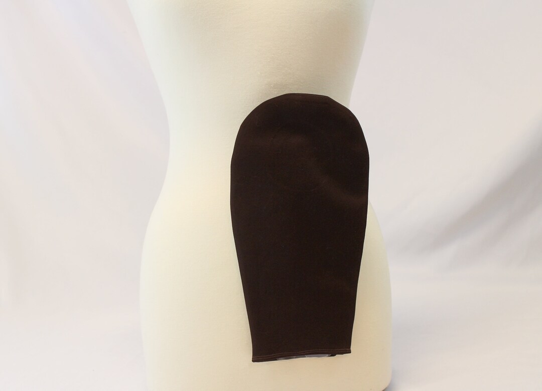Open Bottom Brown Twill Ostomy Bag Cover Stoma Colostomy Pouch - Etsy