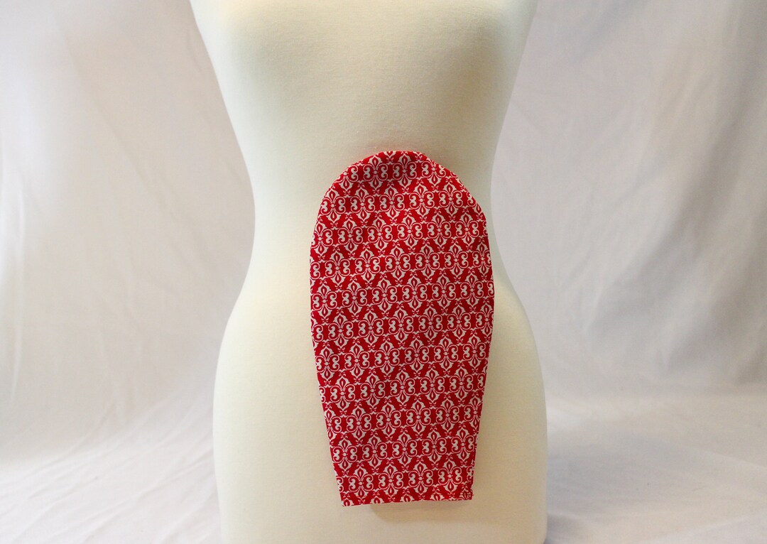 Open Bottom Red & White Ostomy Bag Cover Stoma Colostomy Pouch - Etsy