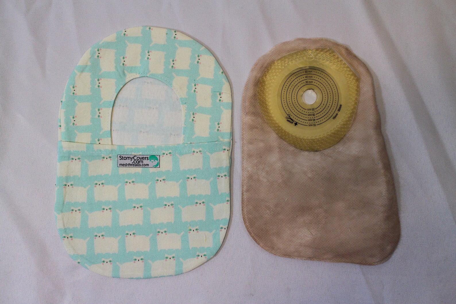 Blue & White Cats Ostomy Bag Cover Stoma Pouch Colostomy - Etsy.de