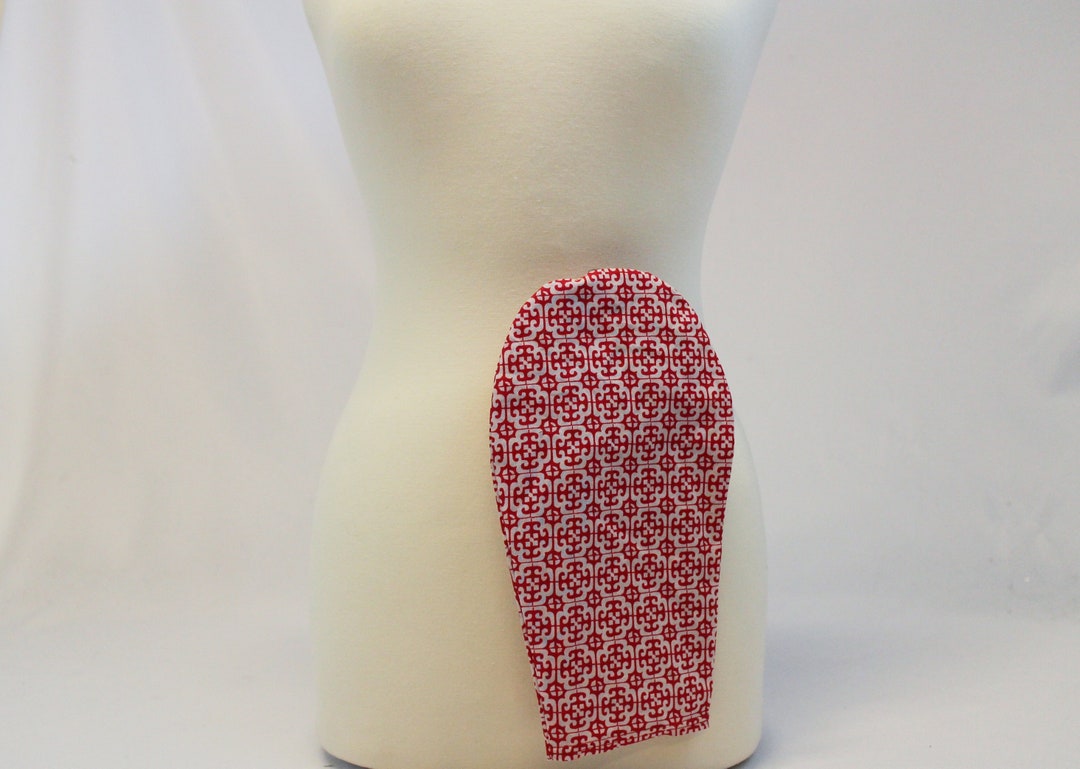 Open Bottom Red & White Ostomy Bag Cover Stoma Colostomy Pouch - Etsy