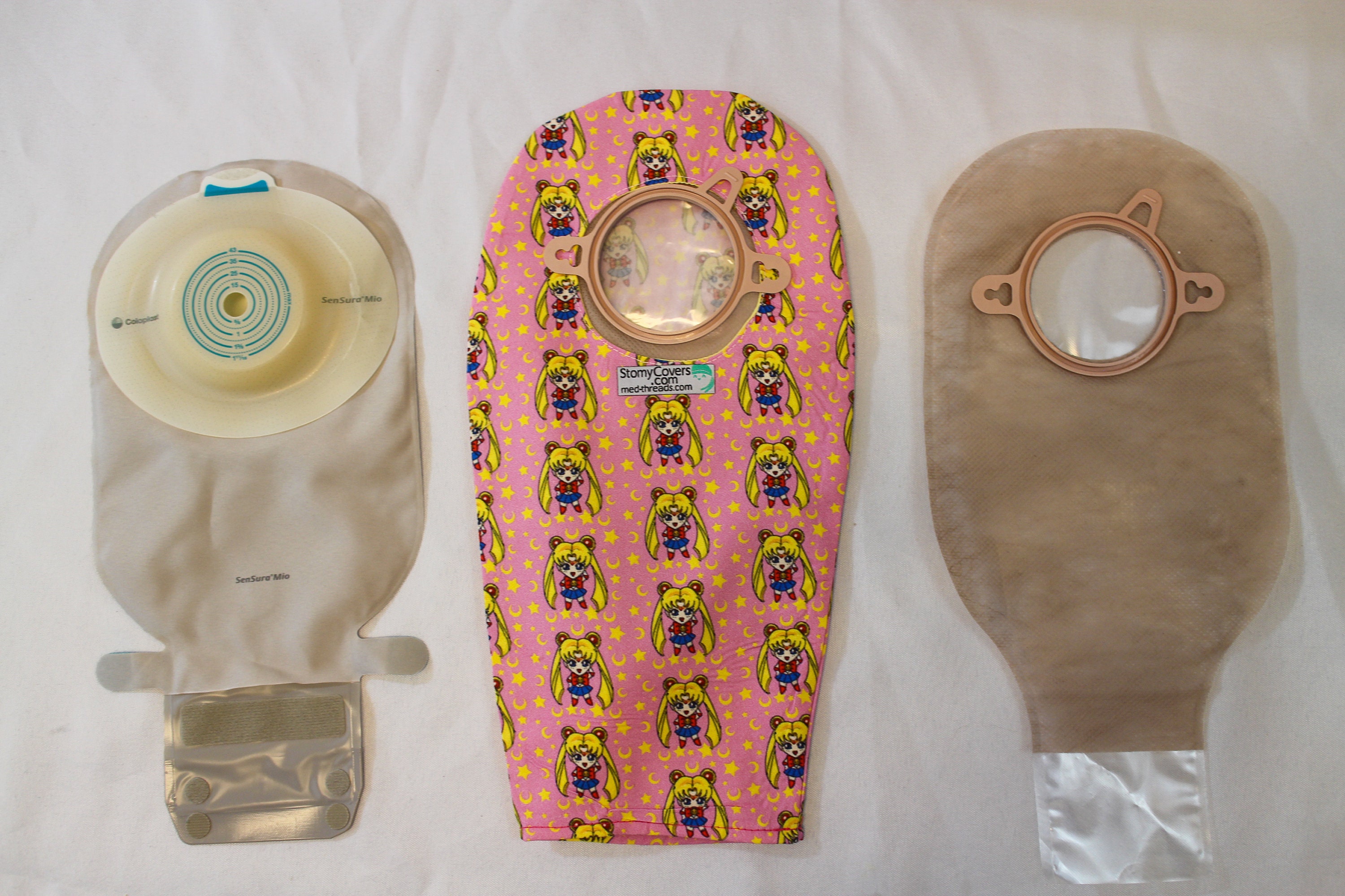 Open Bottom Sailor Moon Ostomy Bag Cover Stoma Colostomy Pouch - Etsy