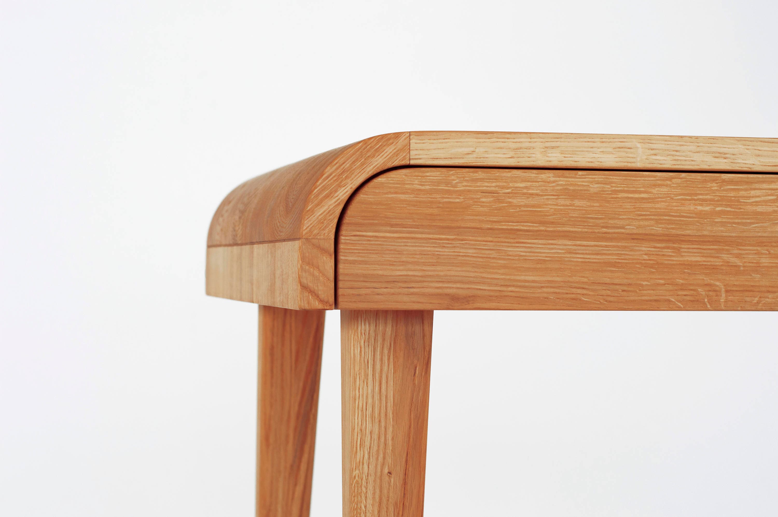 Small Computer Desk With Drawer, Mid Century Desk, Solid Oak Desk ...