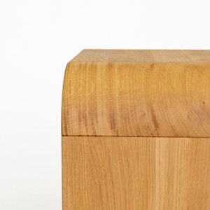 Wood Bedside Table in Natural Oak Nightstand With Soft - Etsy