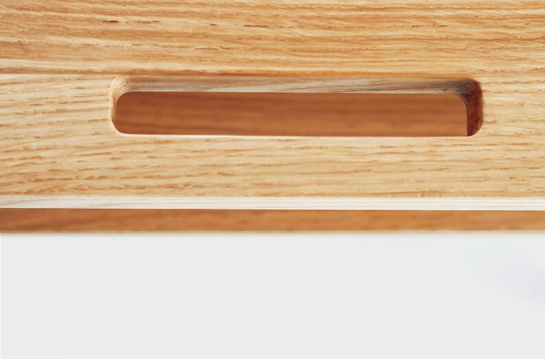 Wood Computer Desk, Office Desk With Soft Closing Drawers, Writing ...