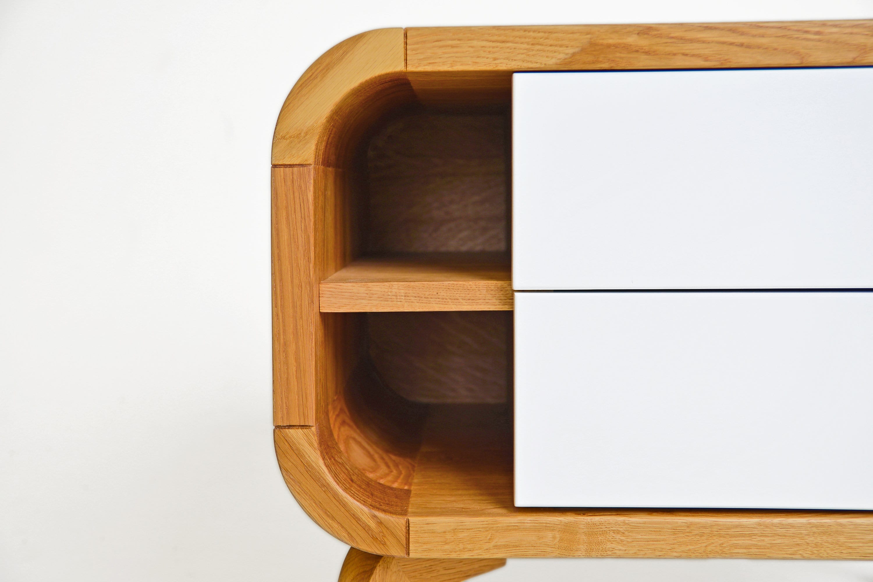 Pair of Bedside Tables With Two Soft Closing Drawers Set of | Etsy