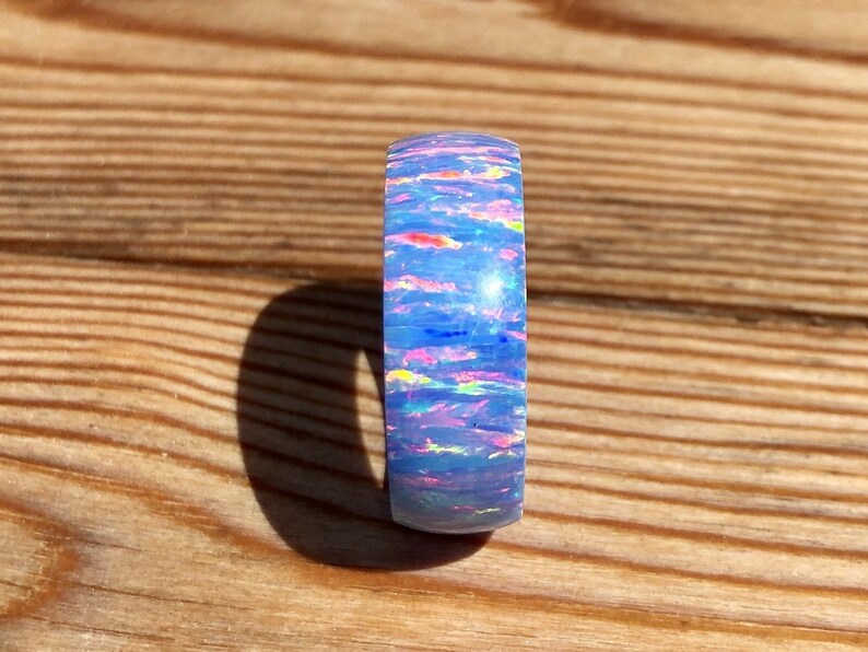 Aurora Solid Bello Opal Ring - Etsy