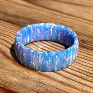 Aurora Solid Bello Opal Ring - Etsy