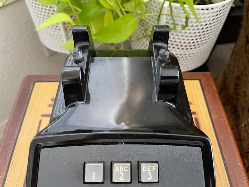 Old School Western Electric Push Button Corded Landline Telephone ...