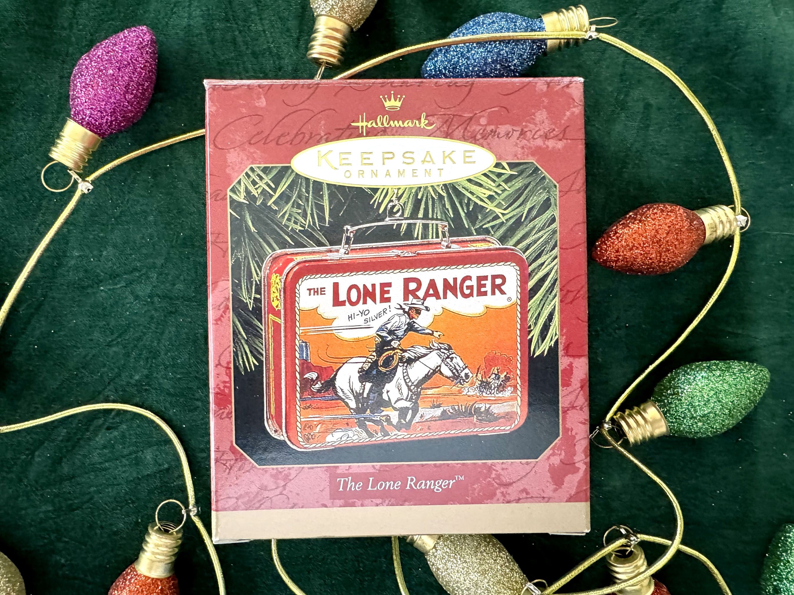 1997 Lone Ranger Lunch Box Hallmark Keepsake Ornament Christmas Tree ...
