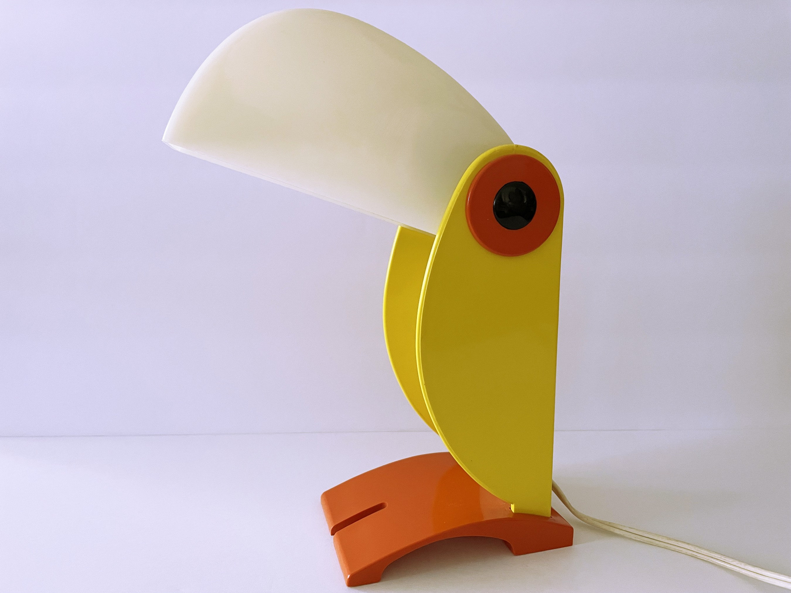 Original Toucan Lamp Old Timer Ferrari OTF Italy WORKS 70s Collectible ...