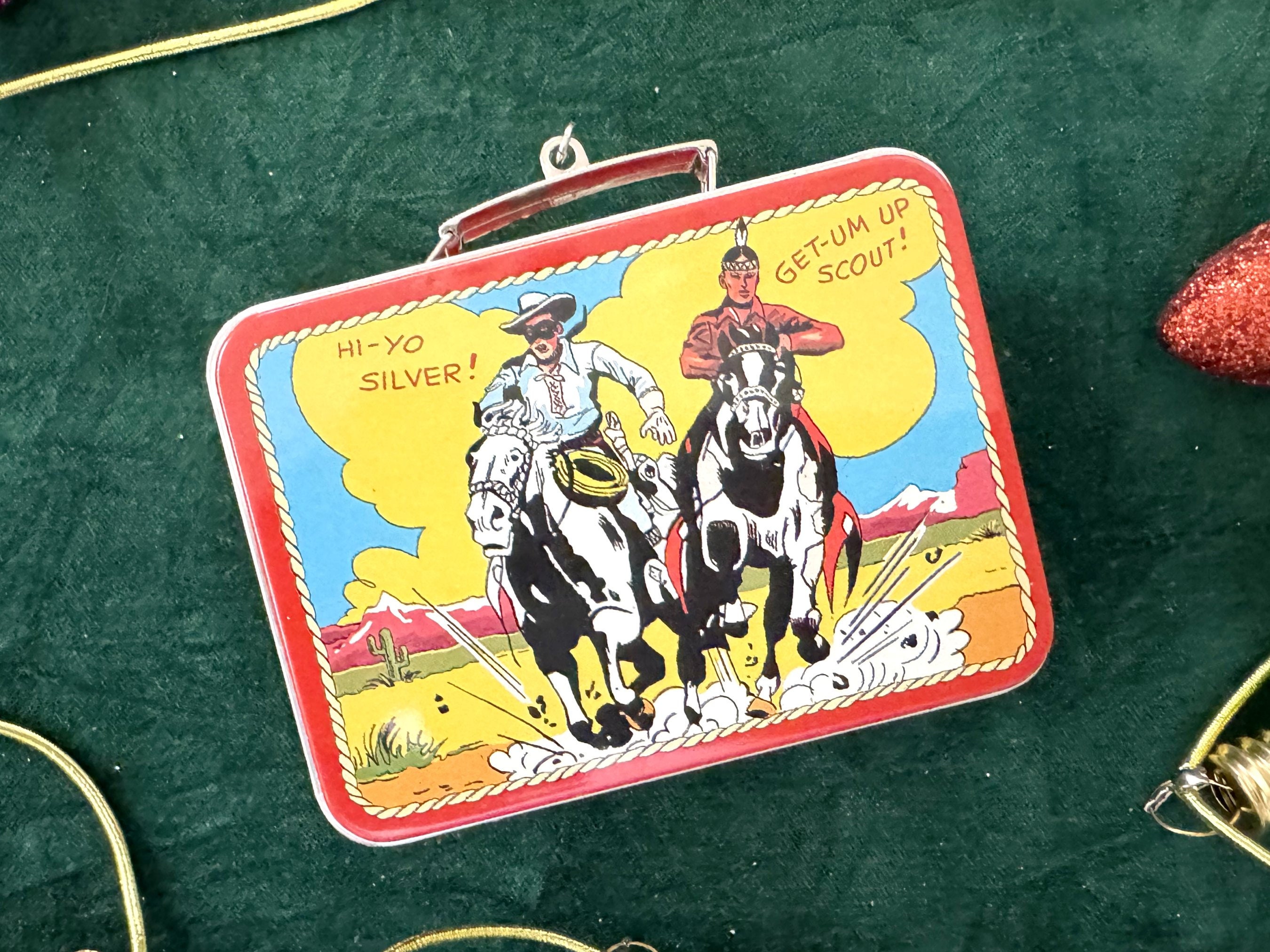 1997 Lone Ranger Lunch Box Hallmark Keepsake Ornament Christmas Tree ...
