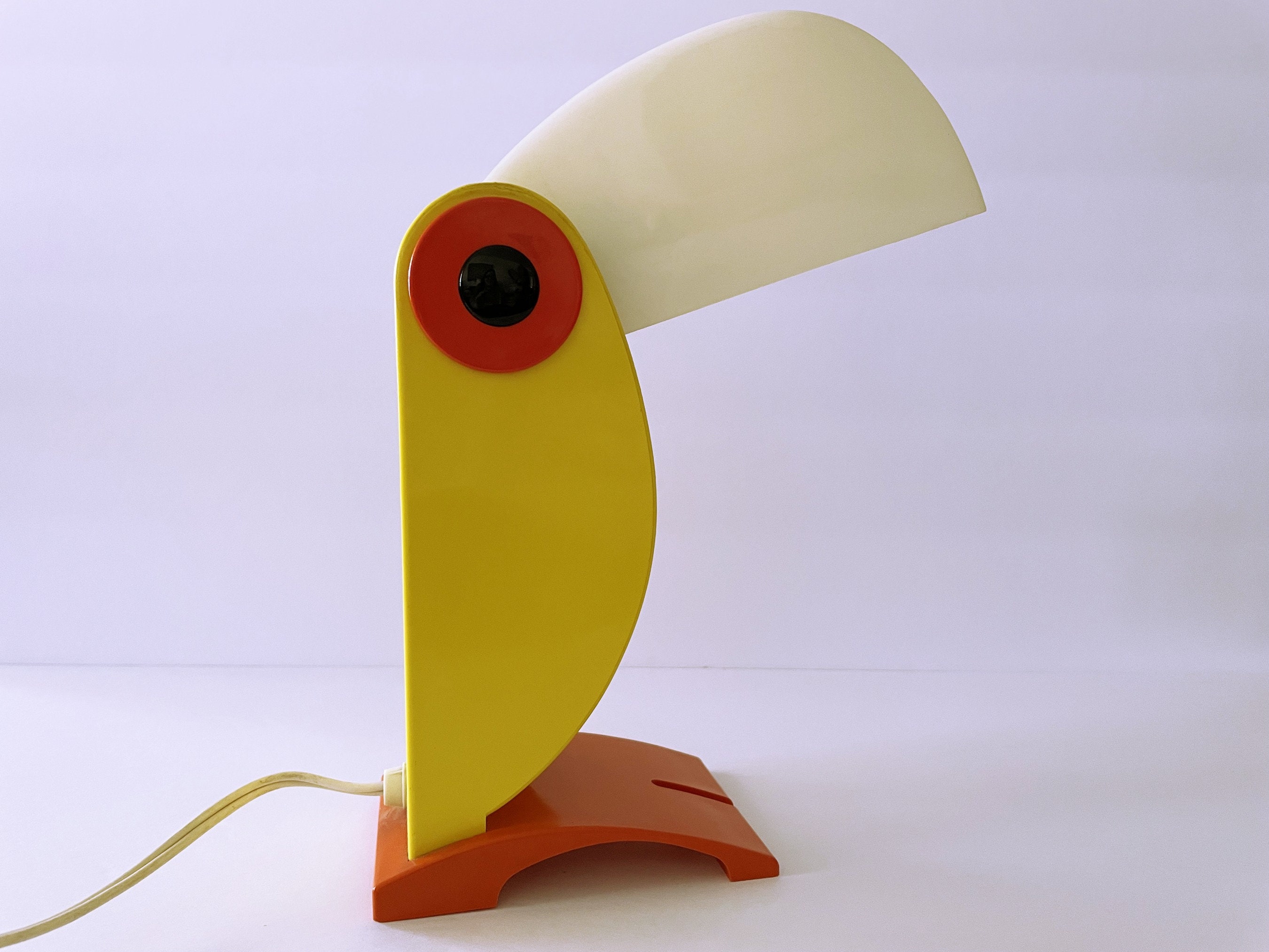 Original Toucan Lamp Old Timer Ferrari OTF Italy WORKS 70s Collectible ...