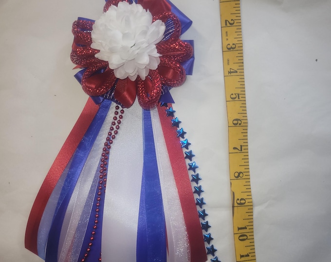 Mini Blank 12 Inch Texas Mum Pin-on Corsage, Homecoming Mum, Event Mum ...