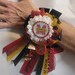 Wrist Mum Corsage for Homecoming, Personalized Little Texas Wrist Mum ...