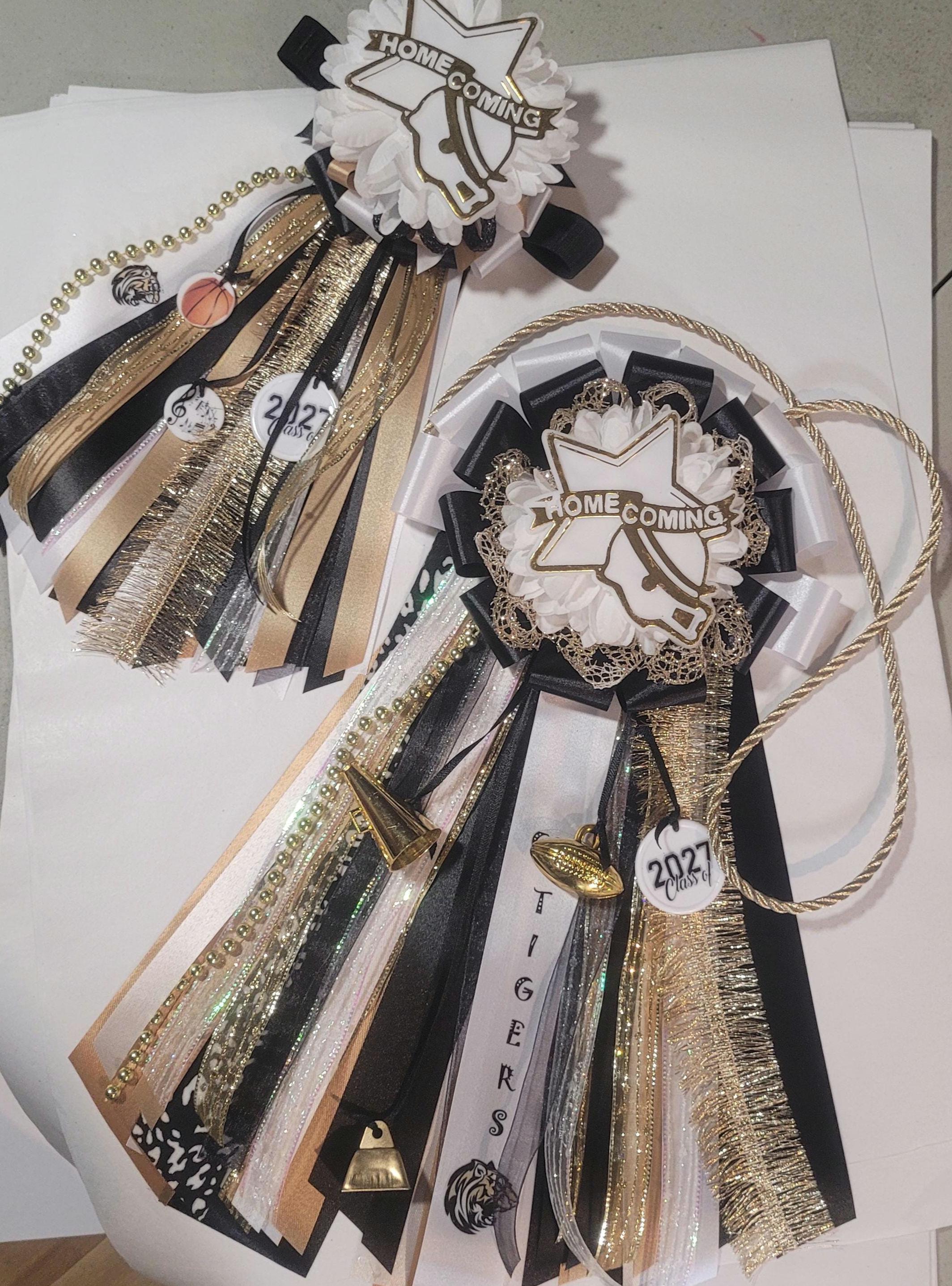 Small Texas Homecoming Mum Lanyard, Custom Colors & Mascot - Etsy
