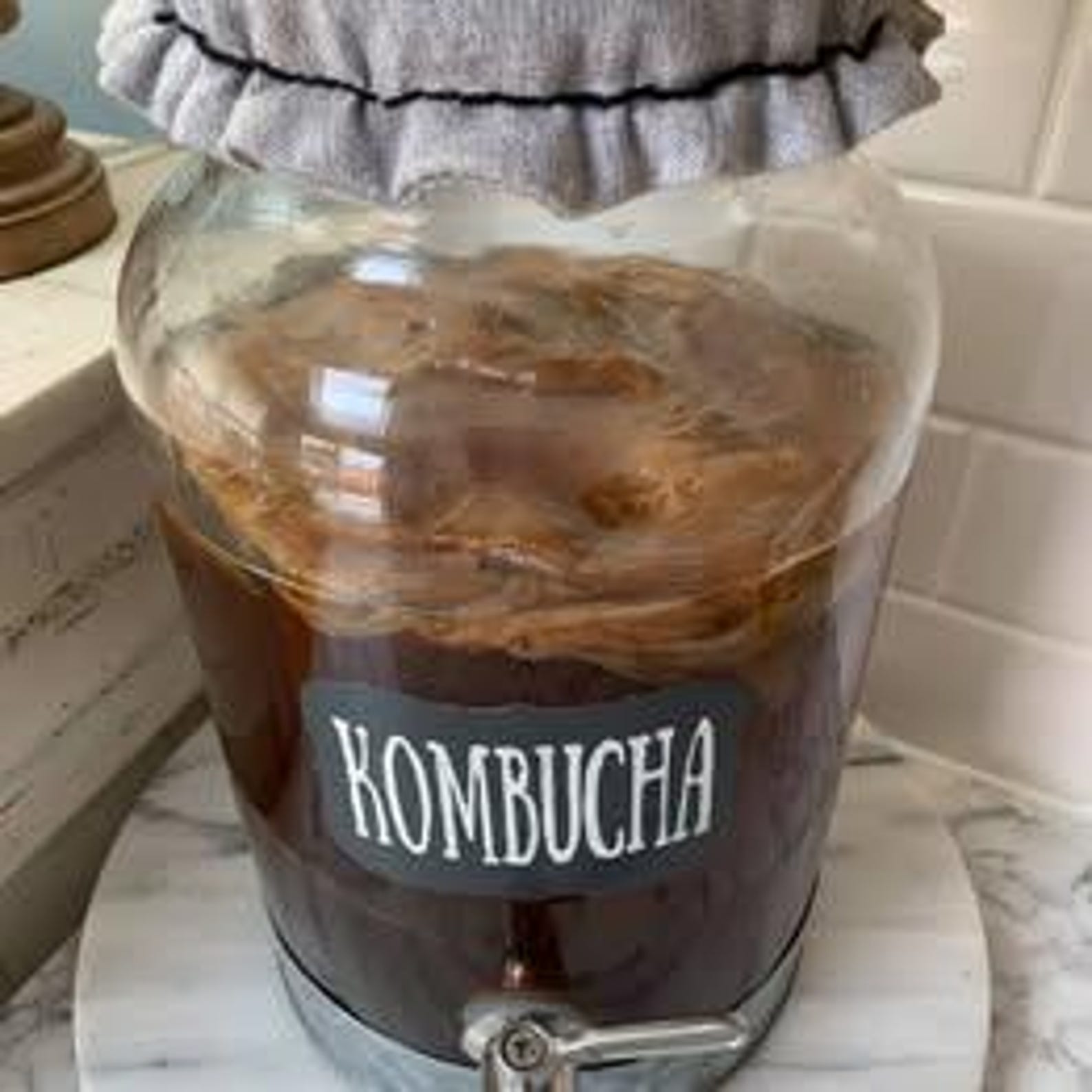 FREE SHIP! Kombucha SCOBY & Starter Tea - Etsy