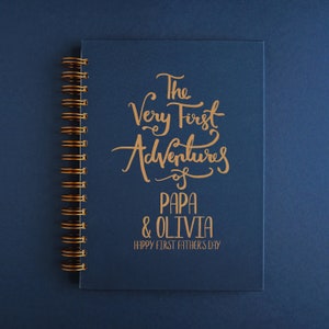 Personalised Scrapbook, Father's Day Memory Book, Personalised Memory ...