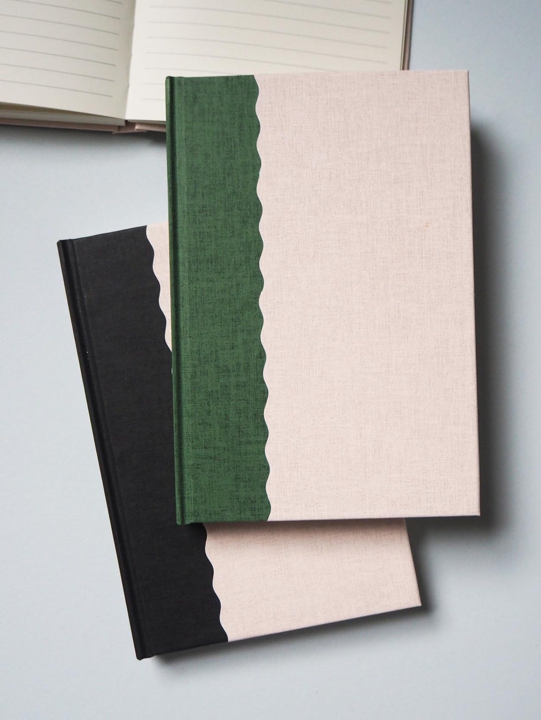 Personalised Hardcover Journal - Personalised Notebook - Two Tone ...