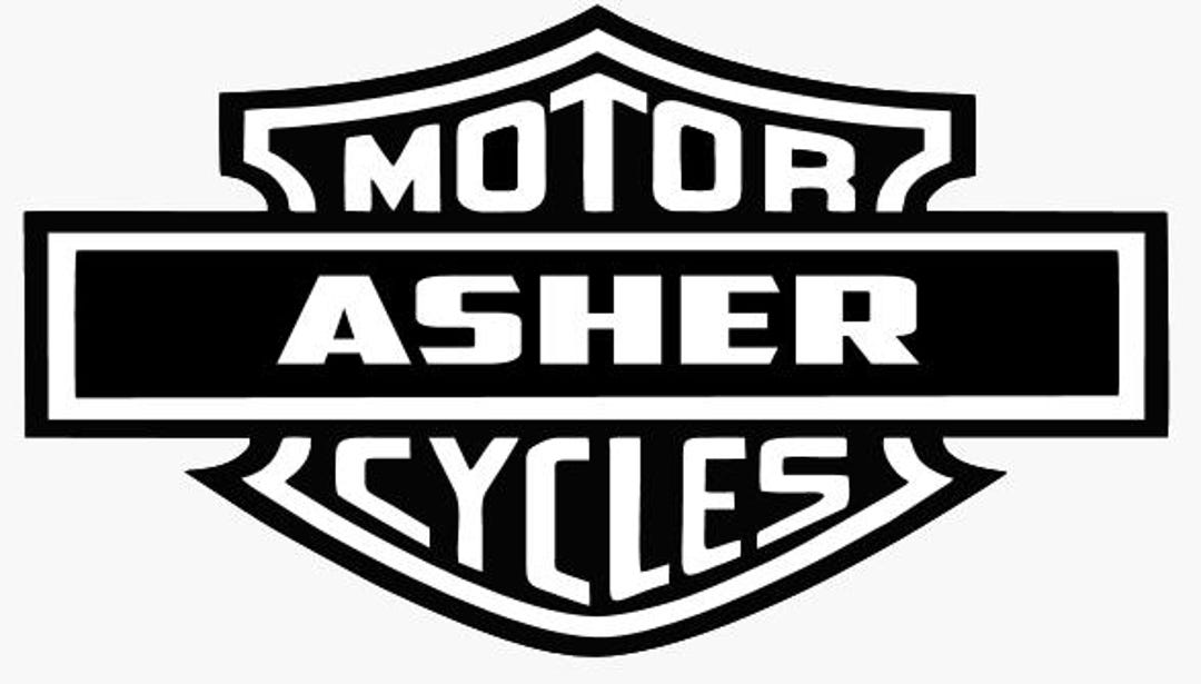 Custom Two-tone Harley Davidson Logo Name Decal - Ride With Style! - Etsy