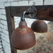 Rusty Wall Lamp in Industrial Style. Wall Sconce. - Etsy