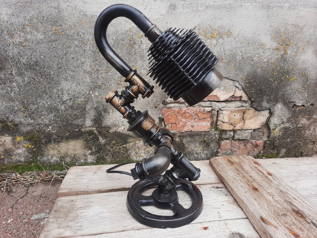 Steampunk Style Industrial Lamp, Night Light, Edison Steampunk Lamp - Etsy