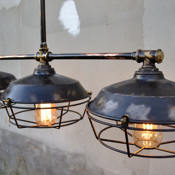 Rustic Ceiling Light - Etsy