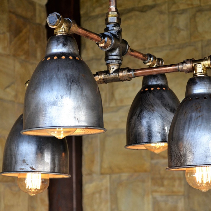 Steampunk Chandelier - Etsy