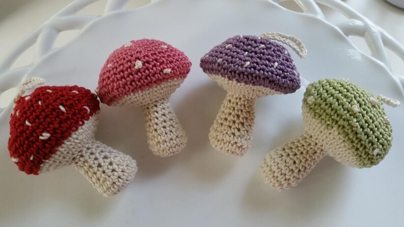 Toadstool Mushroom Crochet Tutorial - Etsy