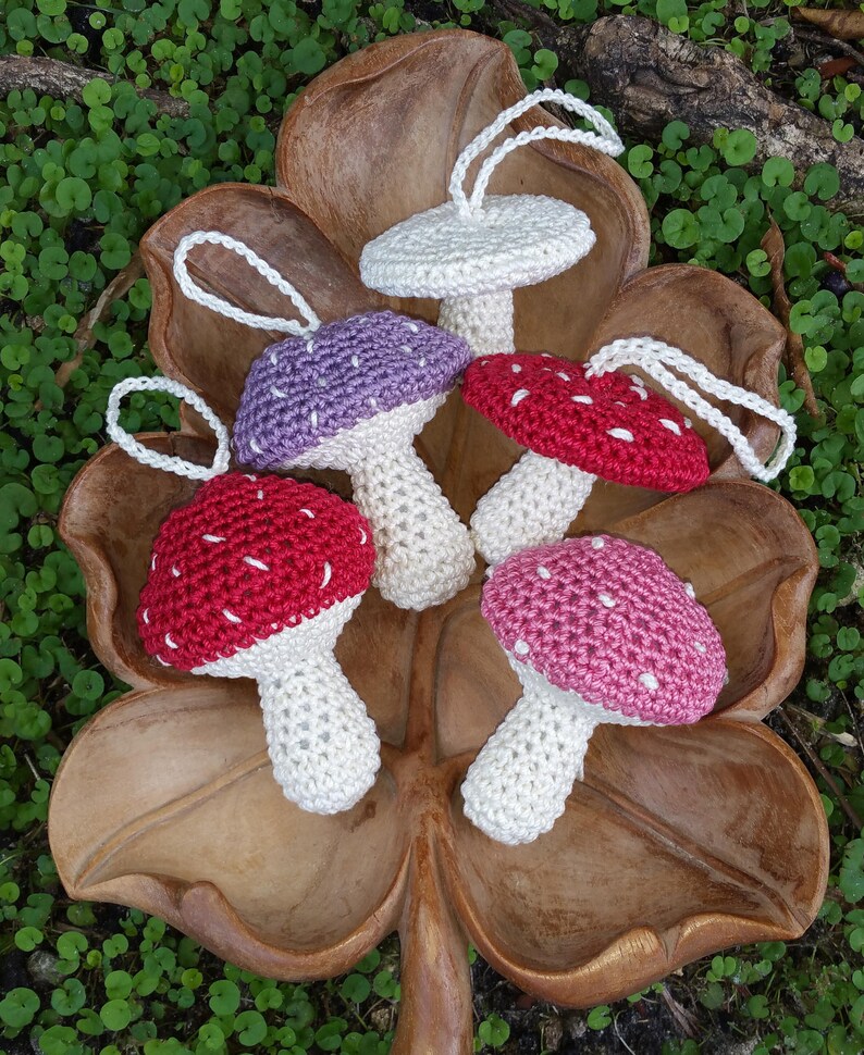 Toadstool Mushroom Crochet Tutorial - Etsy