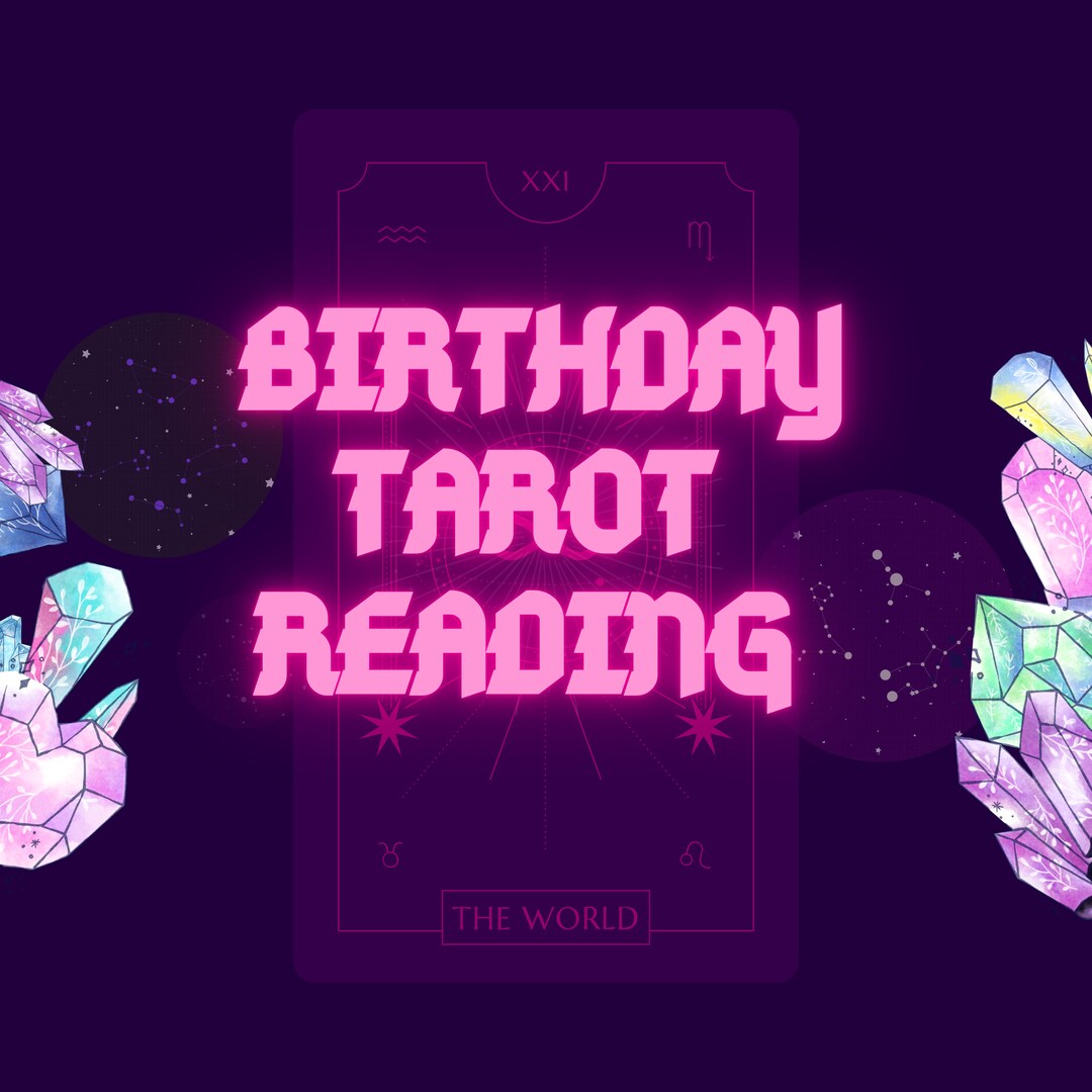 Happy Birthday! Tarot Reading, Solar Return, Astrological Prediction - Etsy