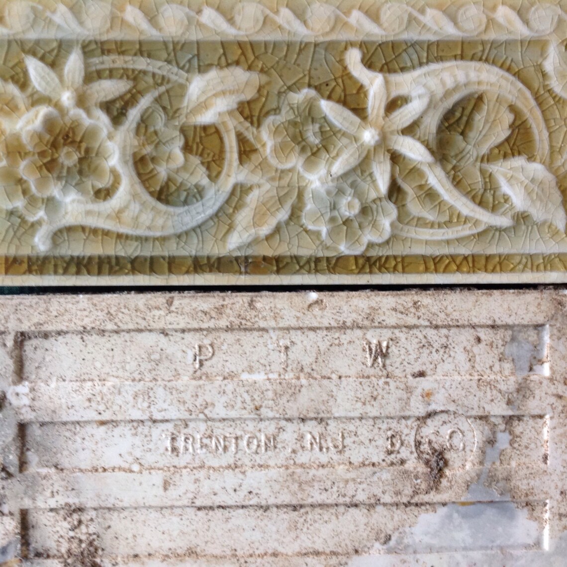 12 Providential Tile Works 3x6" Tiles, Victorian, Trenton, NJ - Etsy