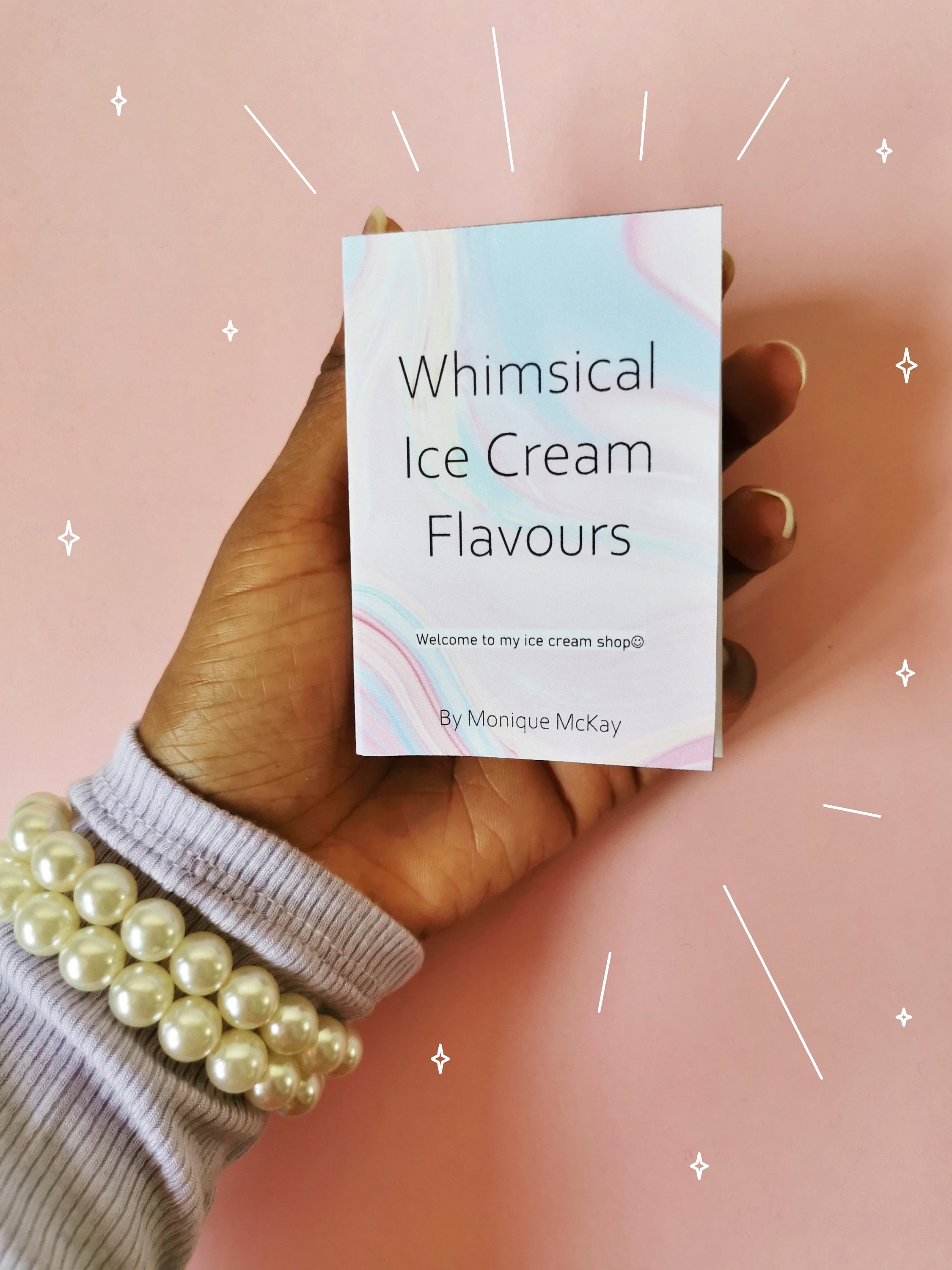 Whimsical Ice Cream Flavours Mini Zine - Creative Ice Cream Party ...
