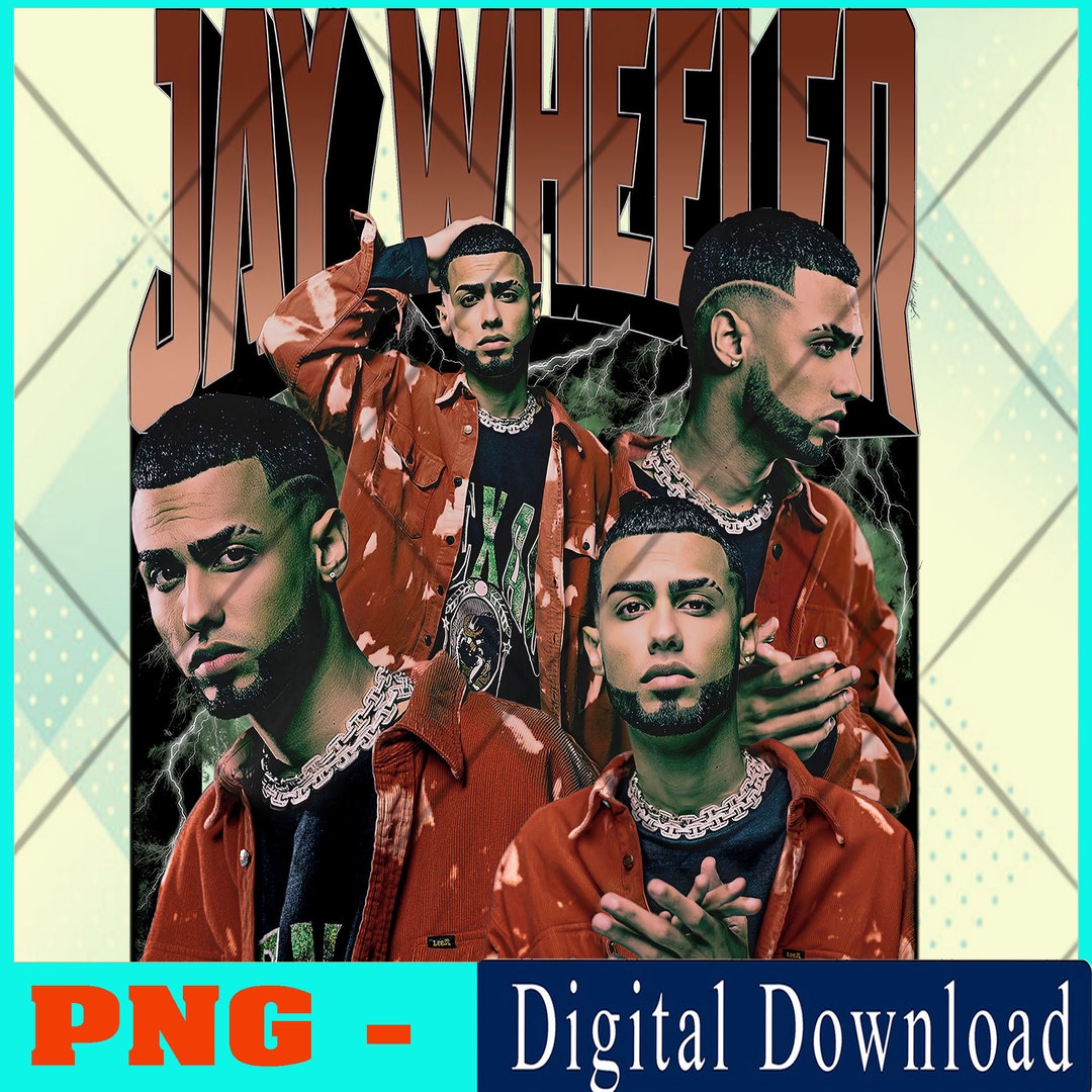 Jay Wheeler PNG Digital Design Download Rapper Puerto Rican - Etsy
