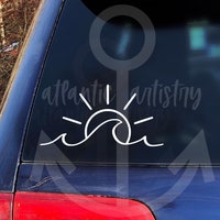Sun Decal - Etsy