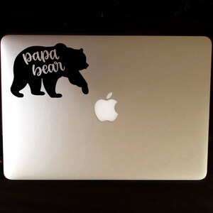 Papa Bear Decal Papa Bear Sticker Papa Bear Decal for - Etsy