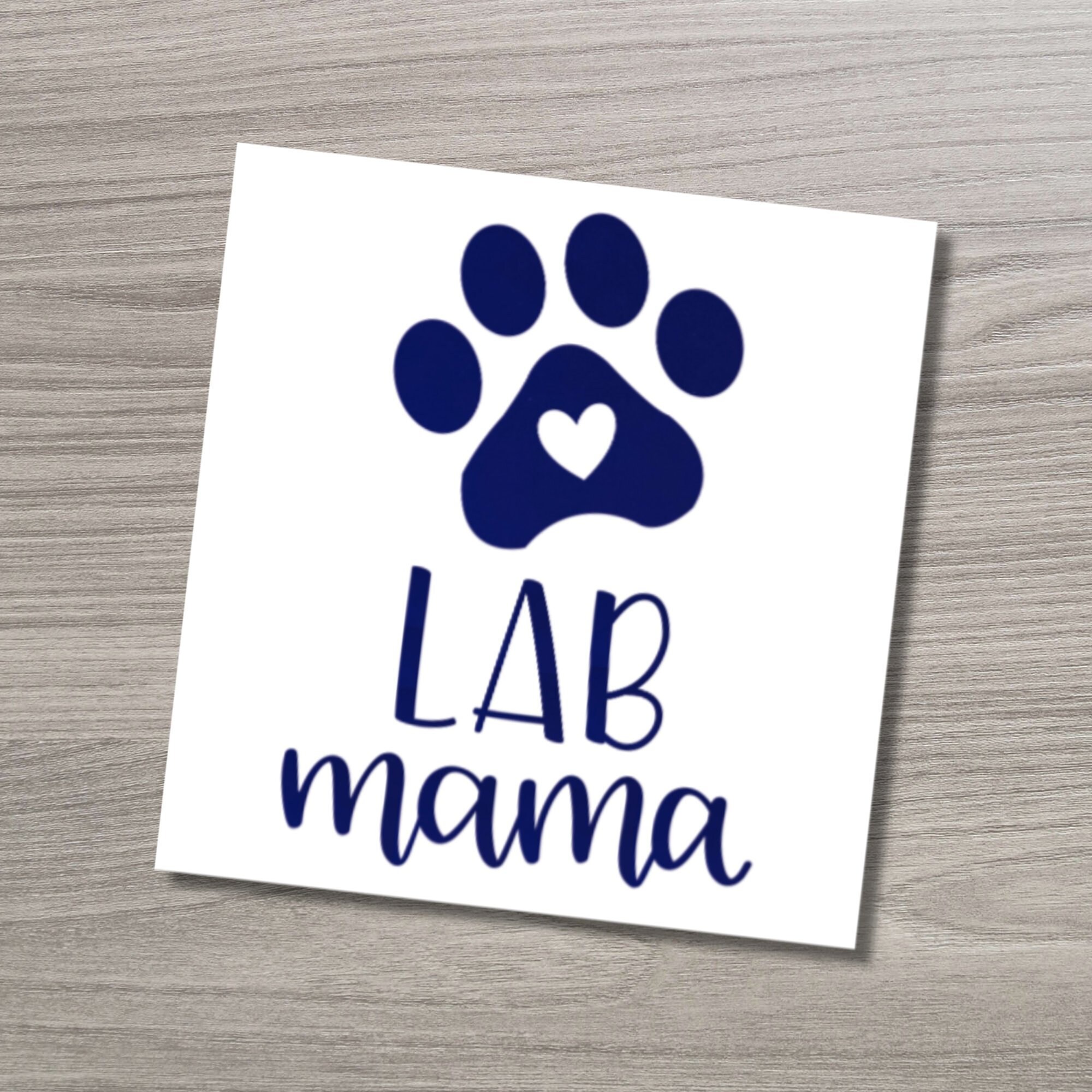 Dog Mama Decal Dog Mama Sticker Dog Mom Decal for Car Dog - Etsy